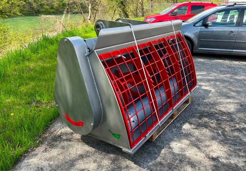 Concrete Mixing Buckets - Modularis drive