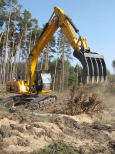 Forestry Rake - Modularis drive
