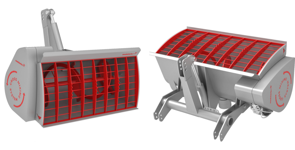 Concrete Mixing Bucket - Agro - Modularis drive